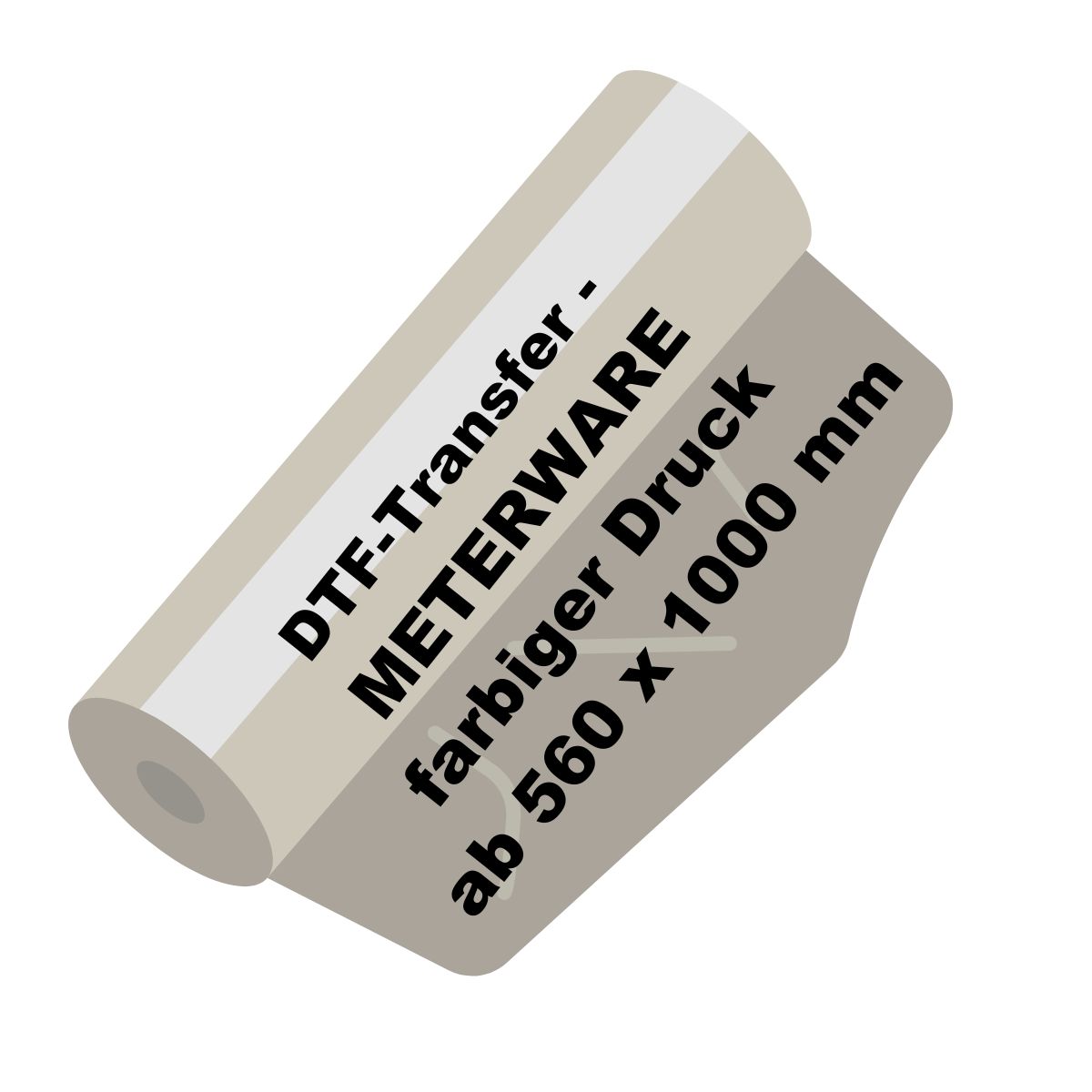 Alsino DTF Transfer Meterware farbiger Druck pro Laufender Meter 560 x – SoSachen